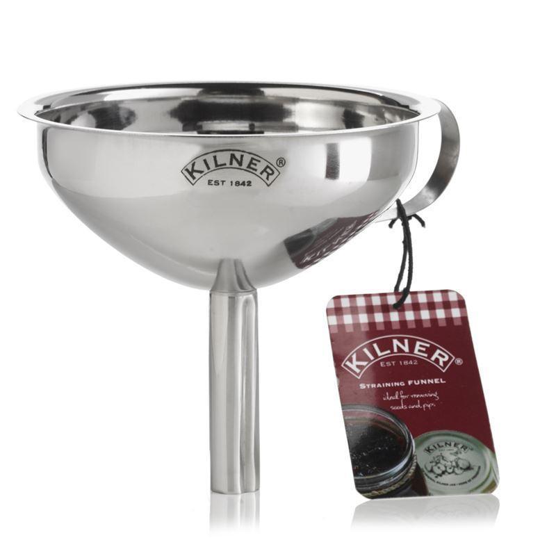 Straining Funnel Stainless Steel - Kilner | Emerald Home Brew Supplies