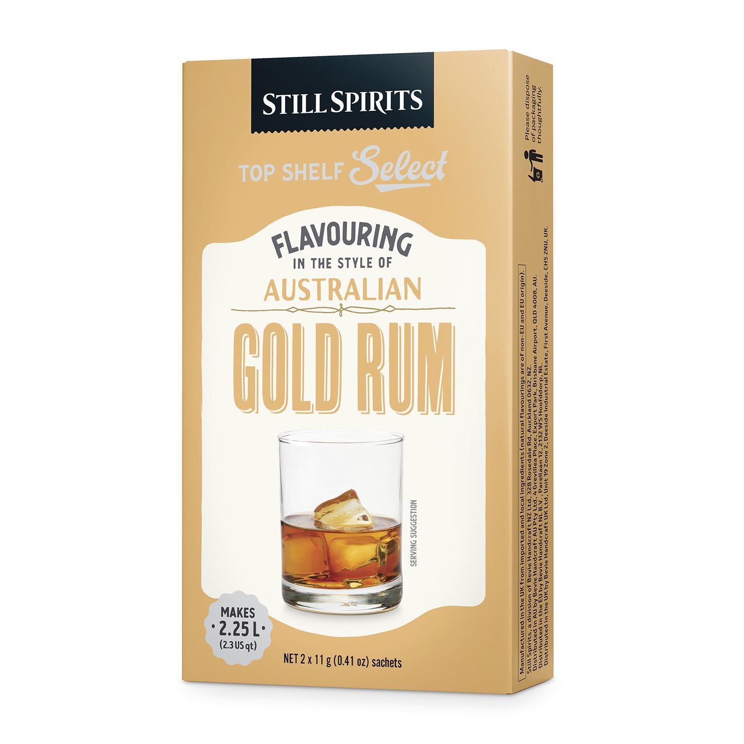 Australian Gold Rum - Select Essences Range | Emerald Home Brew Supplies