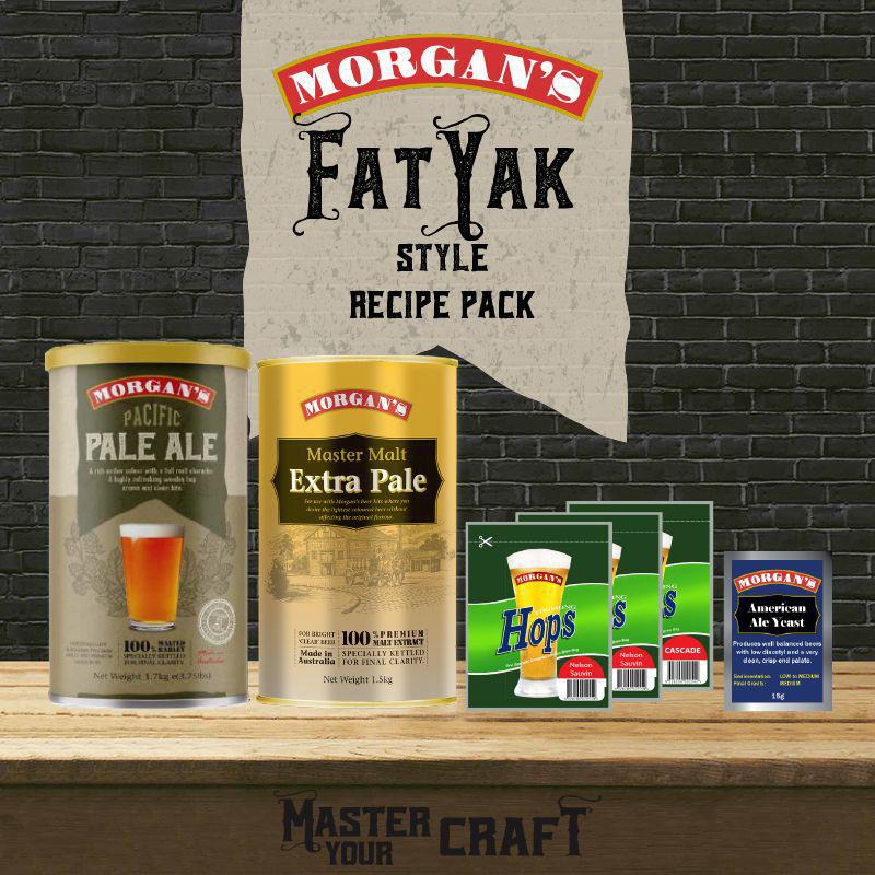 Fat Yak - Morgans Recipe Beer Kit | Emerald Home Brew Supplies